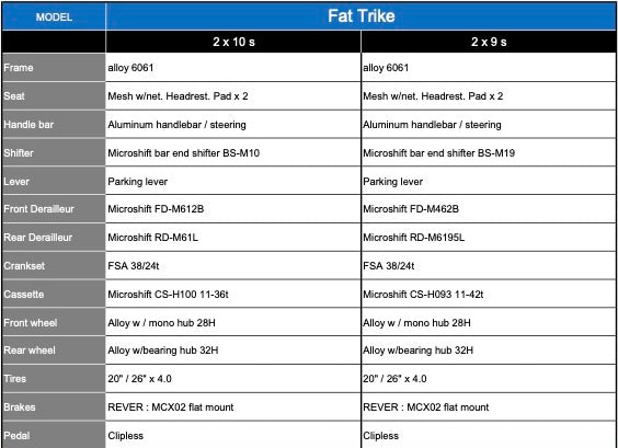 Defender Fat Tire Trike – New Age Bike Works
